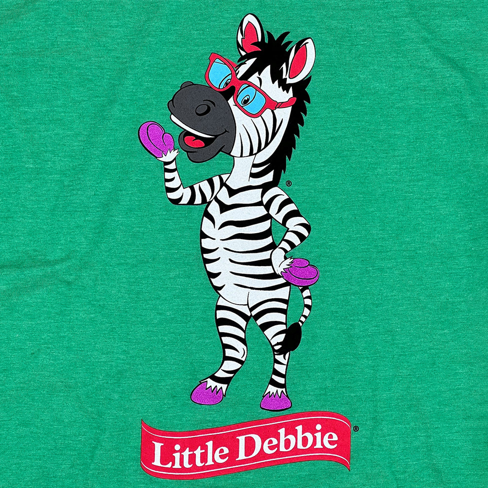 Zain the Zebra Green T-Shirt – Little Debbie®
