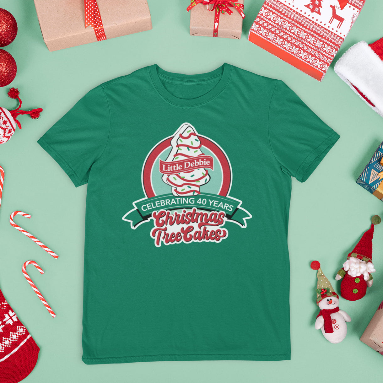 Christmas Tree Cakes® 40th Anniversary Shirt – Little Debbie®