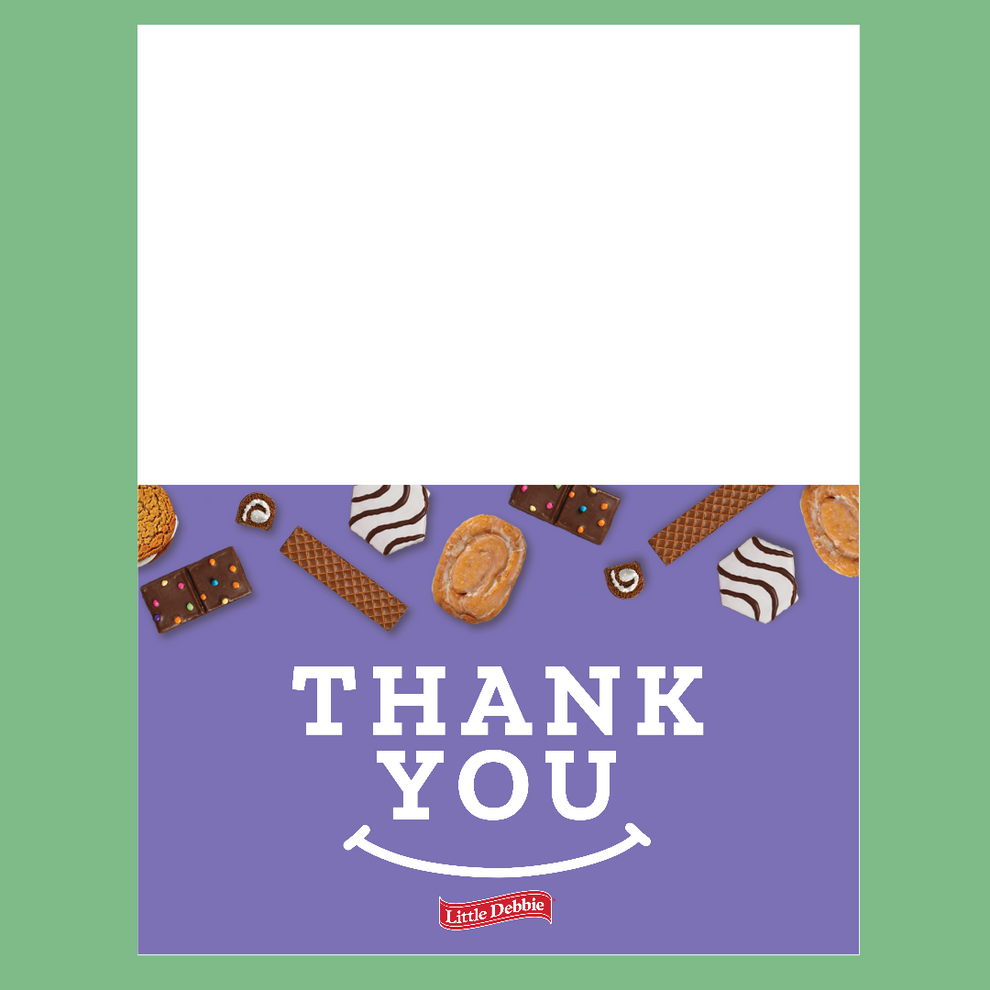 Thank You Card – Little Debbie®